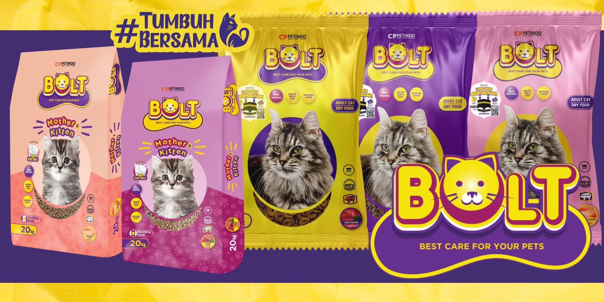 BOLT Pet Food, Makanan Terbaik untuk Anabul Kesayangan – Dian Jaya